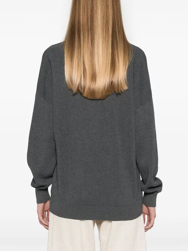 Brunello Cucinelli Monili-detail Cotton Jumper