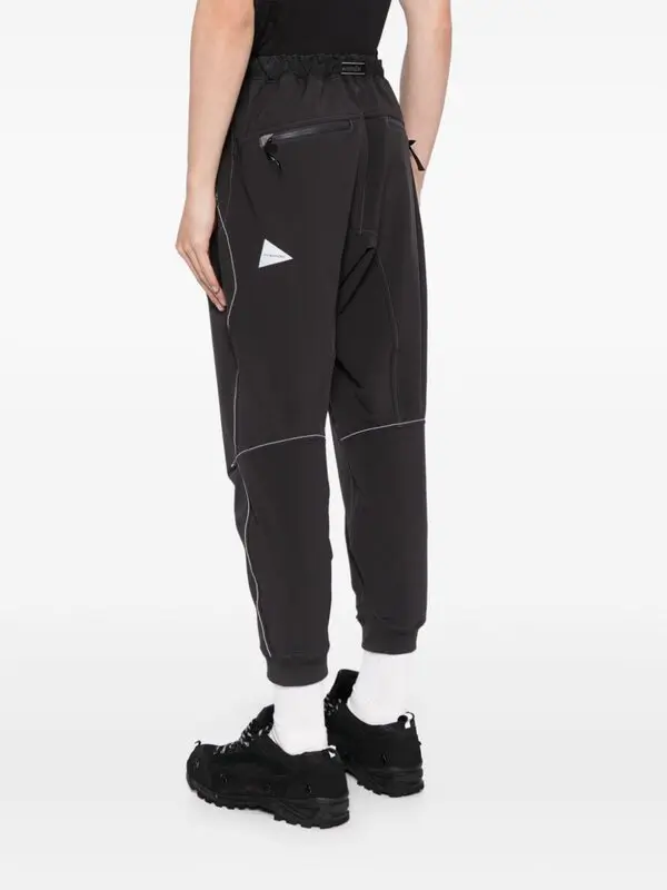 AND WANDER Water-repellent Tapered Trousers