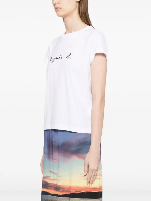 AGNES B. Logo-print T-shirt
