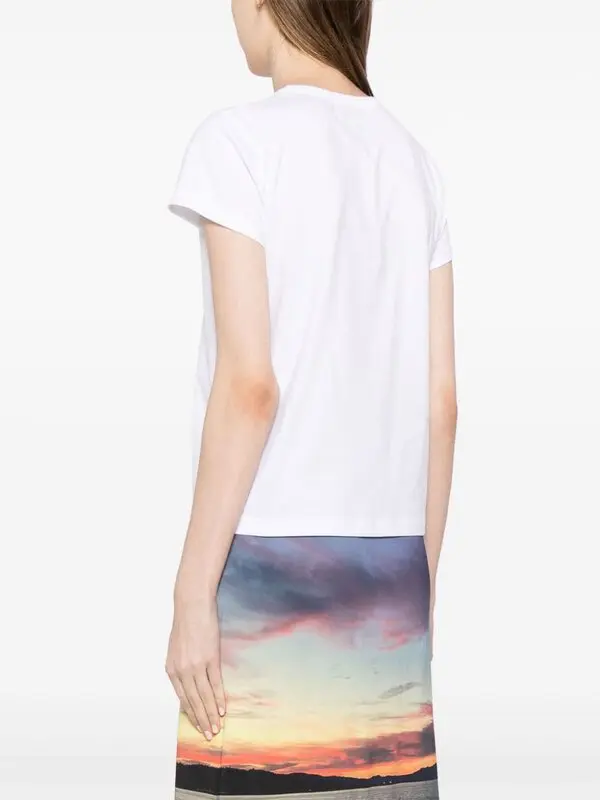 AGNES B. Logo-print T-shirt