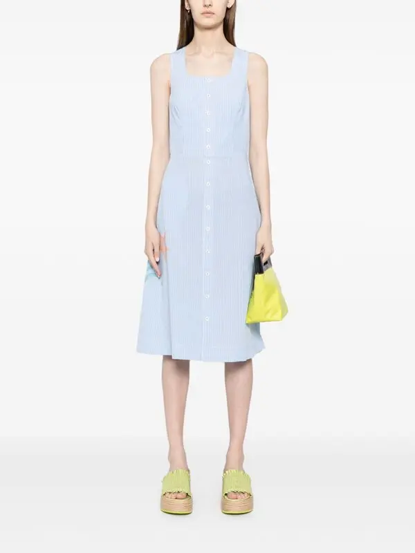 princess polly baby blue dress Anais Dress in Blue Stripe  MILLE