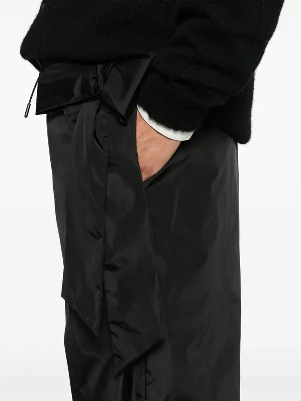 Simone Rocha Oversized Bow Tapered Trousers