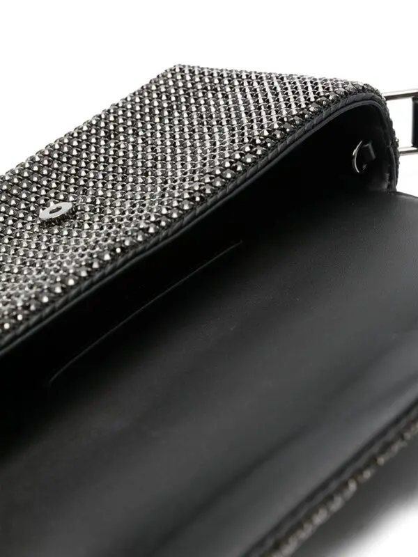 SELF-PORTRAIT Gem-embellished Shoulder Bag