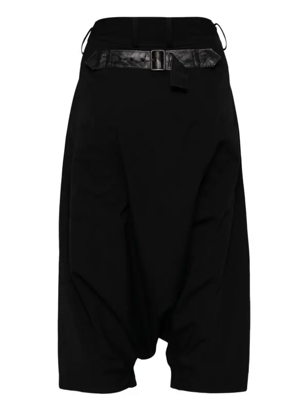 Yohji Yamamoto Drop-crotch Wool Trousers