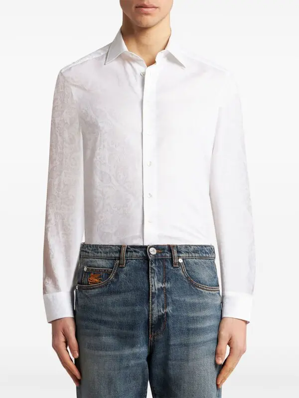 Etro Paisley-print Cotton Shirt