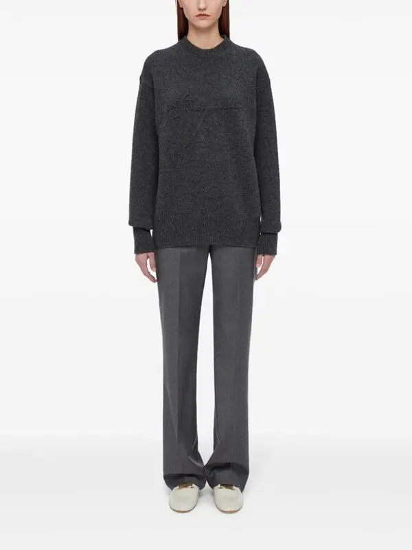 FERRAGAMO Virgin Wool Crew Neck Sweater