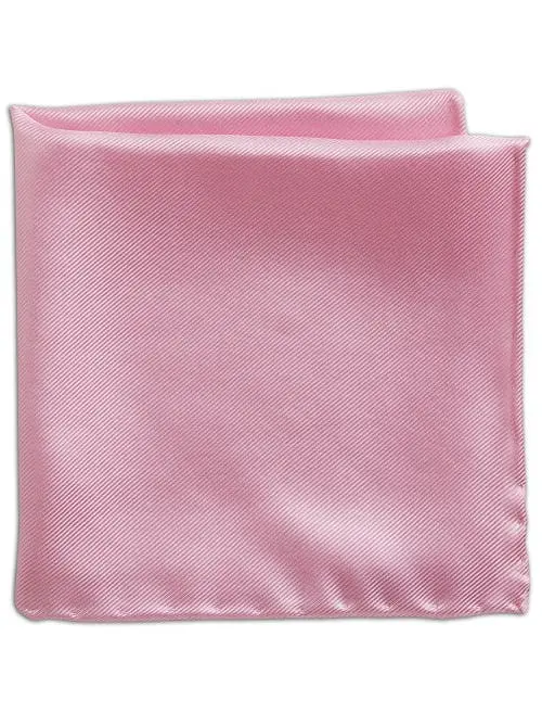 OAK HILL PREMIUM BY DXL Big & Tall Silk Pocket Square - Bubblegum