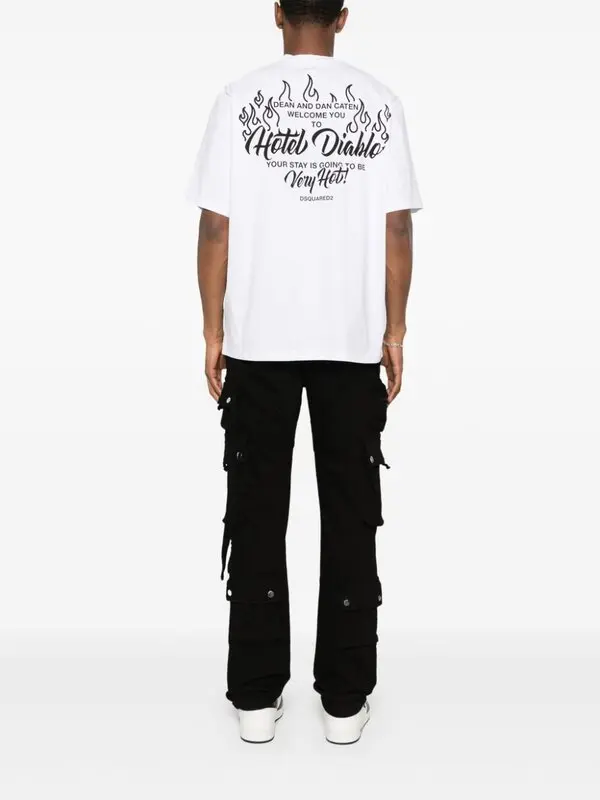 Dsquared2 Logo-print Cotton T-shirt