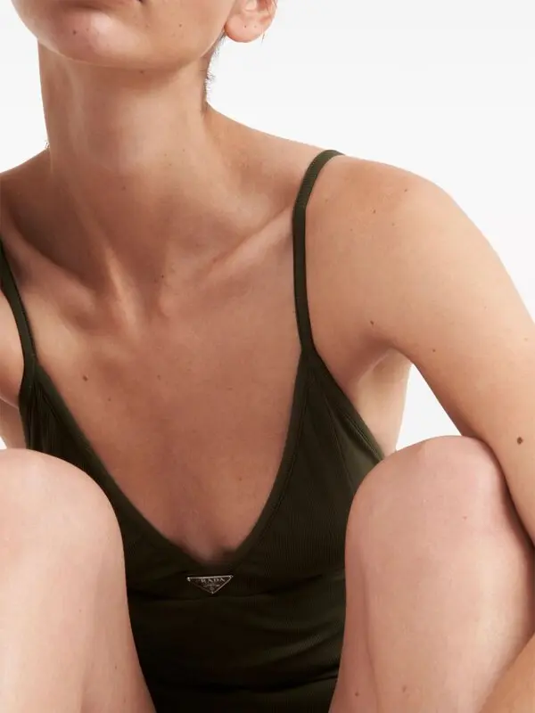 Prada Fine-ribbed Swimsuit