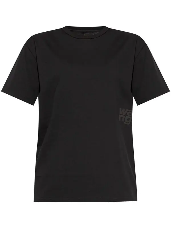 Alexander Wang Logo-print T-shirt - Black