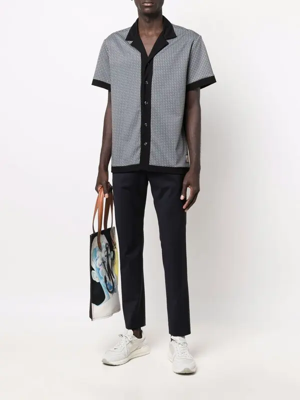 NINE:INTHE:MORNING Slim-cut Chino Trousers - Blue