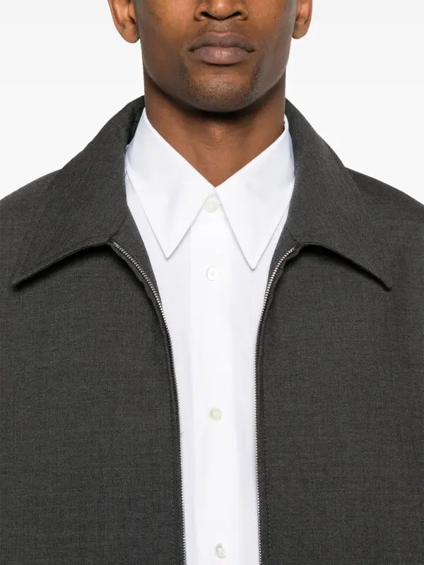 LANVIN Long-sleeve Cotton Shirt - White