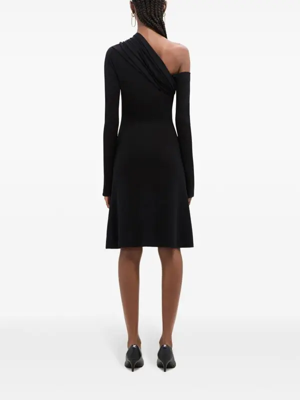 COURREGES Asymmetric Twist Mini Dress