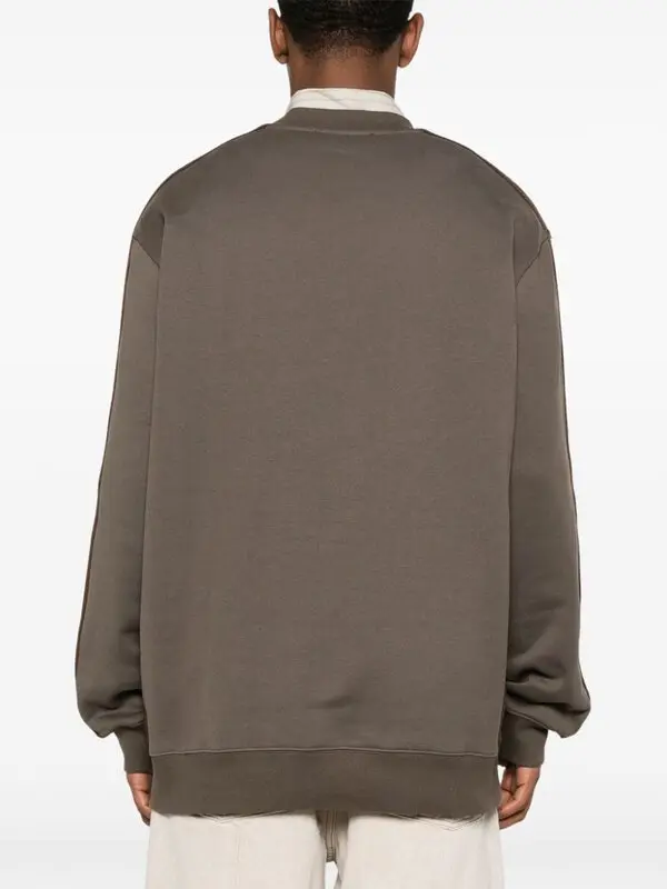 LANVIN Logo Embroidered Sweatshirt - Green