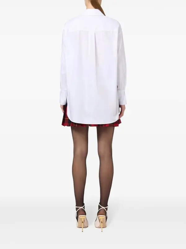Elisabetta Franchi Logo-print Shirt - White