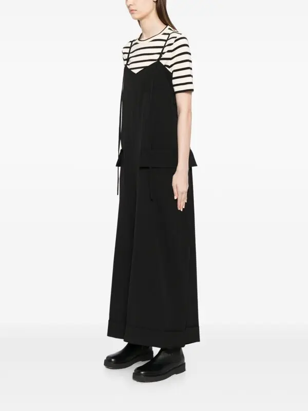 Yohji Yamamoto Sleeveless Wool Dungarees