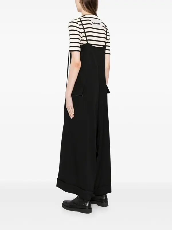 Yohji Yamamoto Sleeveless Wool Dungarees