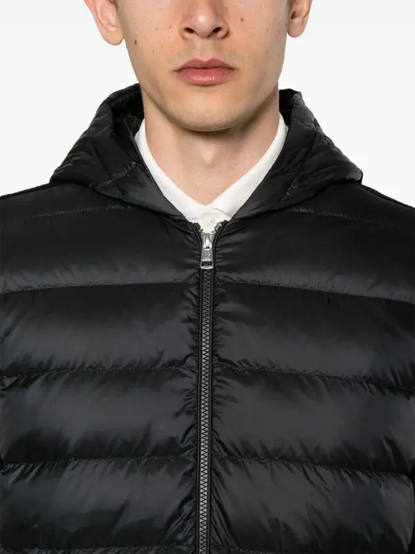 Moncler Quilted-panel Wool Jacket