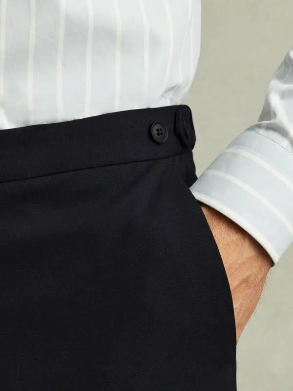 REISS Trial Jersey Suit Trousers