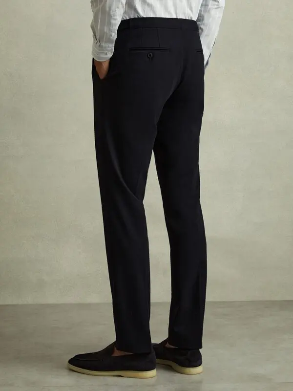 REISS Trial Jersey Suit Trousers