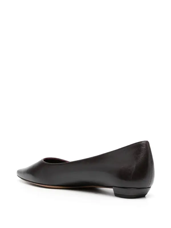 THE ROW Claudette Leather Ballerinas