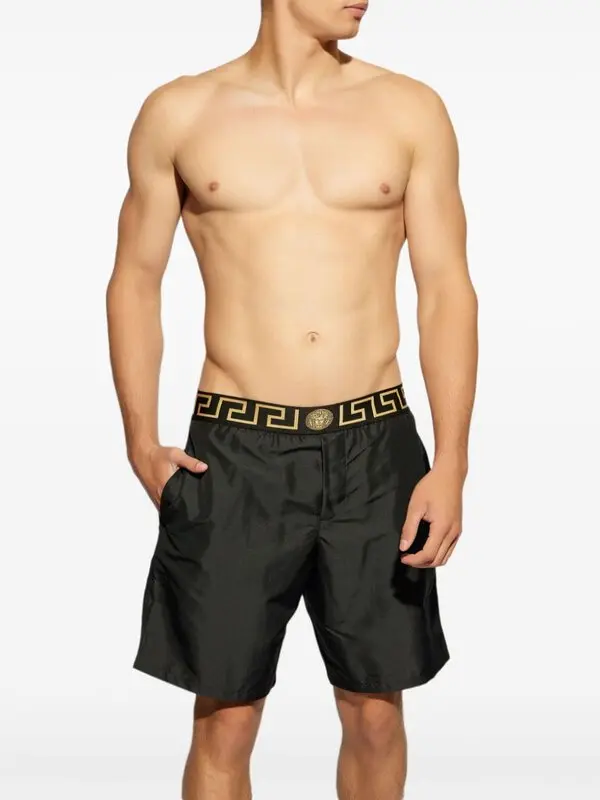 Versace Greca Border Swim Shorts