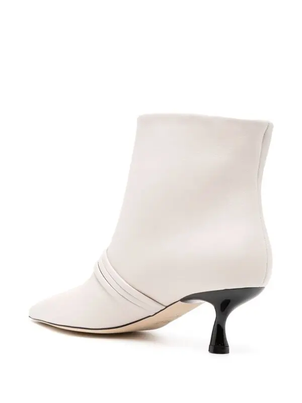 MALONE SOULIERS Lionne 45mm Leather Ankle Boots