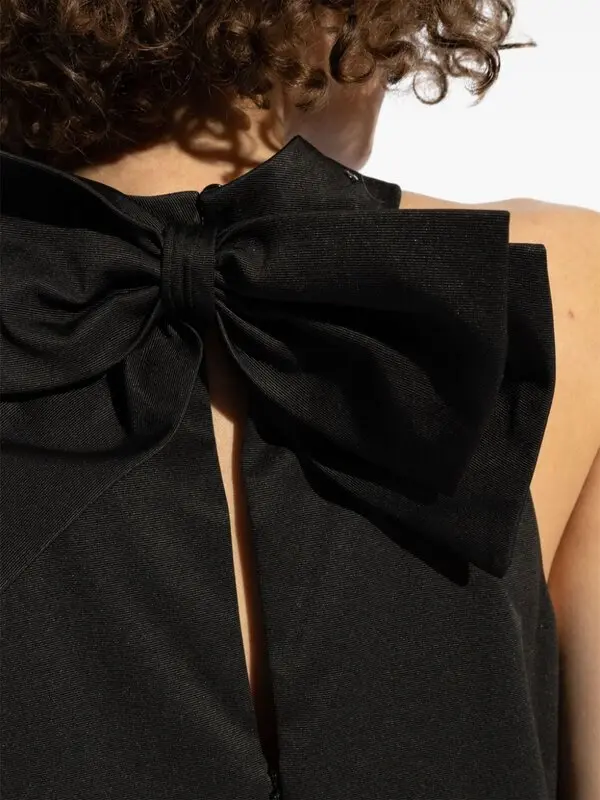 black dress western outfit Velvet Bow Princess Dress main image 1