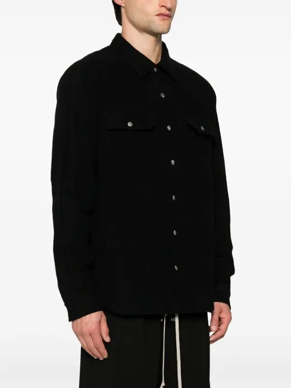 Rick Owens Felted Shirt Jacket