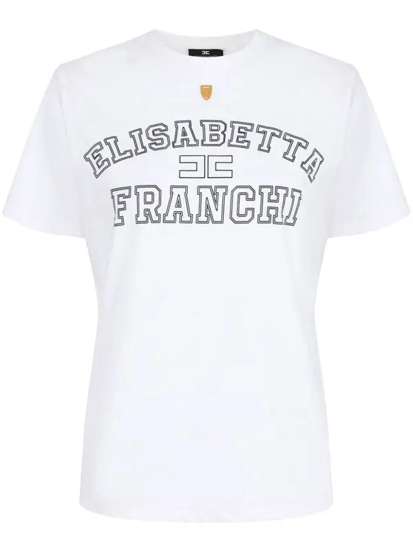 Elisabetta Franchi Logo-print T-shirt