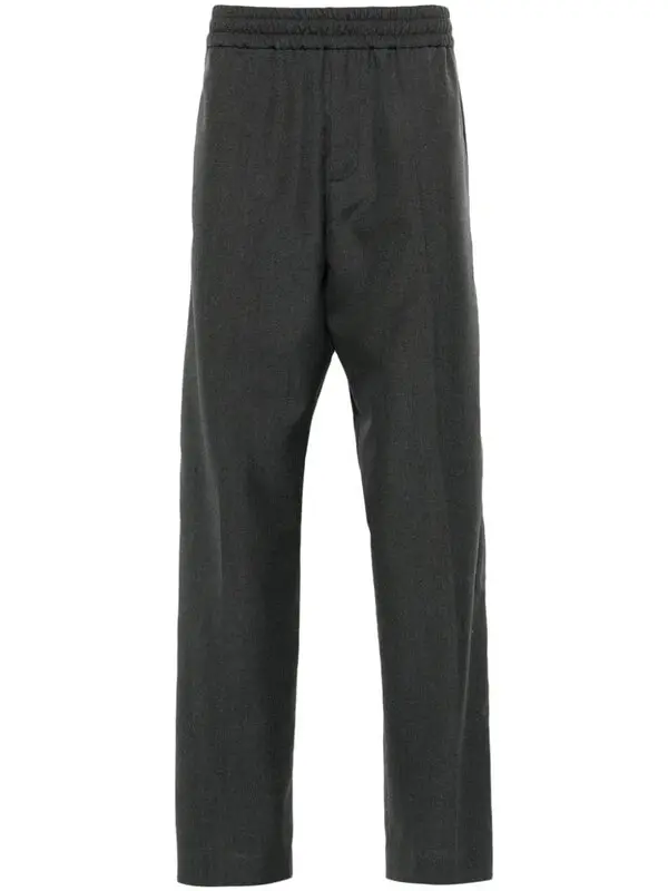 GOLDEN GOOSE Mid-rise Straight-leg Trousers - Grey