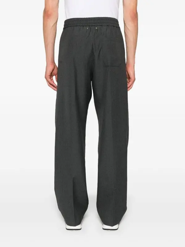 GOLDEN GOOSE Mid-rise Straight-leg Trousers - Grey