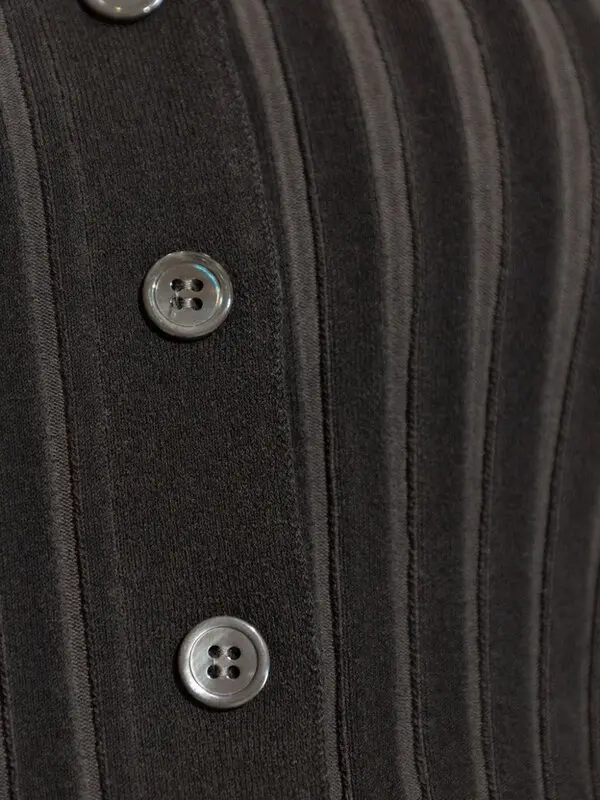 Alexander Wang Ribbed Cropped Cardigan
