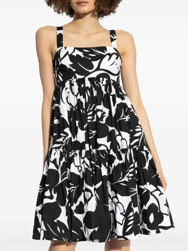 kate spade black and white floral dress Black Taylor Swift Short Sleeveless Little Black Dress Sequins Prom Re –  Hoprom main image 0