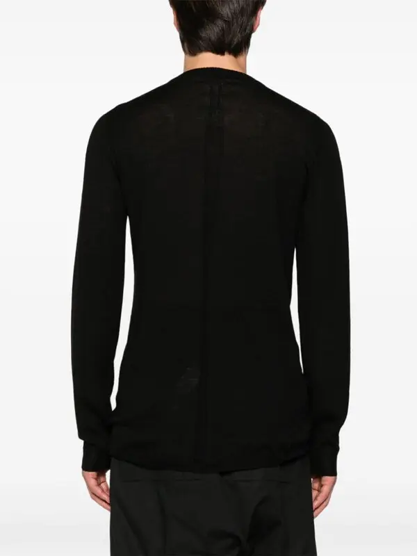 Rick Owens Biker Level Virgin-wool Jumper