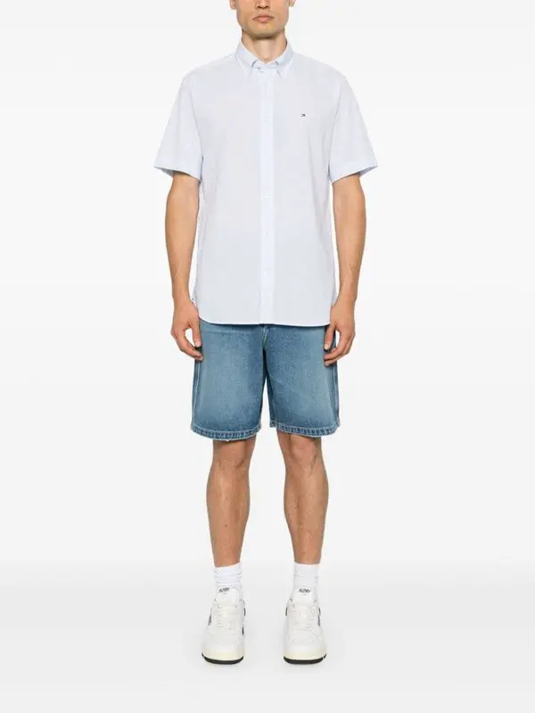 Tommy Hilfiger Striped Cotton-blend Shirt