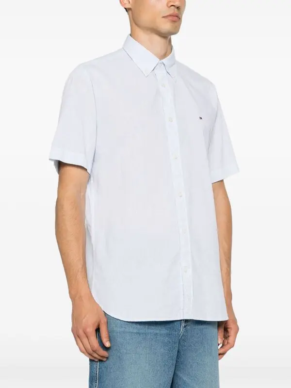 Tommy Hilfiger Striped Cotton-blend Shirt