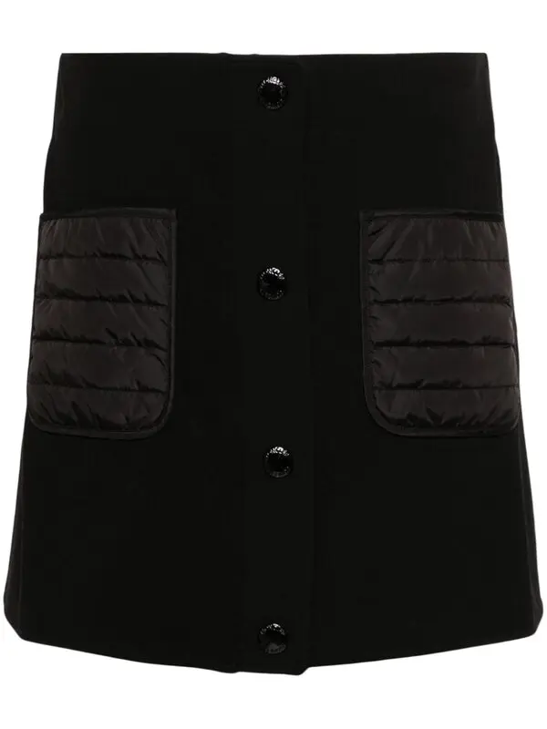 Moncler Press-stud Mini Skirt