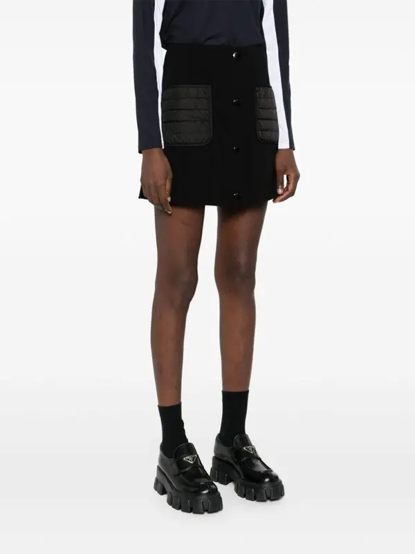 Moncler Press-stud Mini Skirt