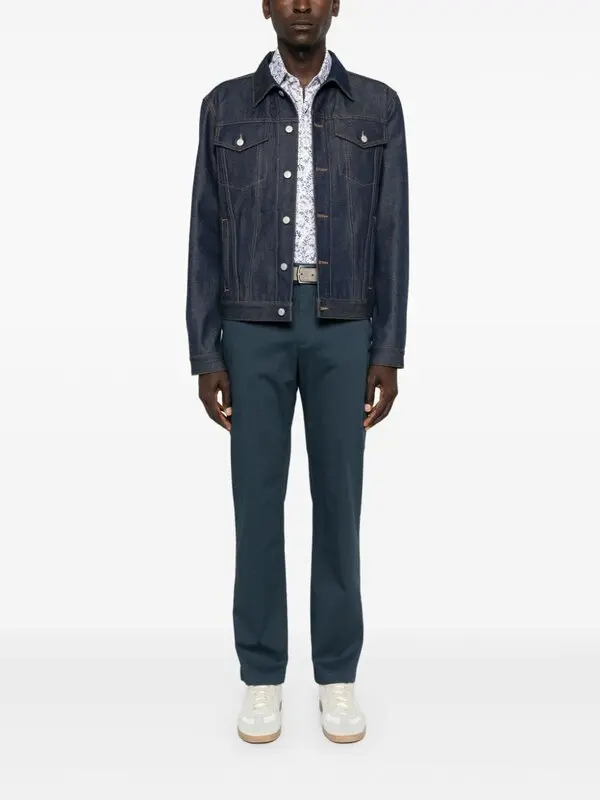 Tommy Hilfiger Cotton-blend Chino Trousers - Blue