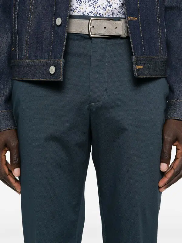 Tommy Hilfiger Cotton-blend Chino Trousers - Blue