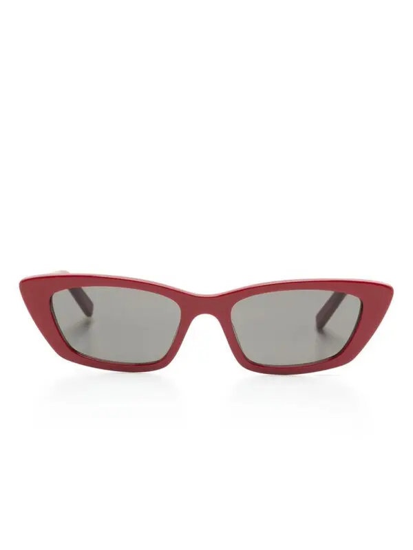 Saint Laurent Sl277 Cat-eye Sunglasses - Red