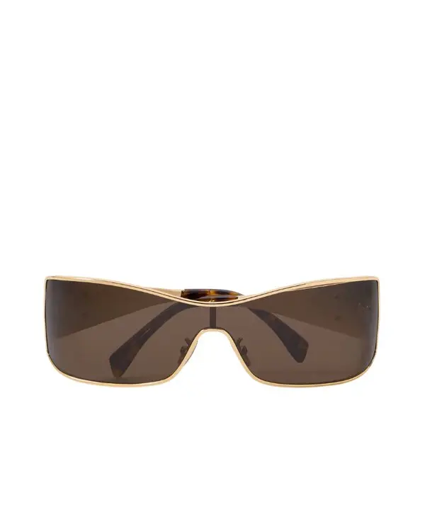 Celine Eyewear Rectangular -tone Sunglasses - Gold
