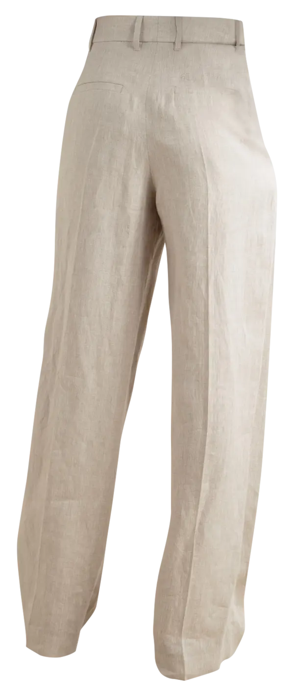 Brunello Cucinelli Pleated Wide-leg Linen Pants