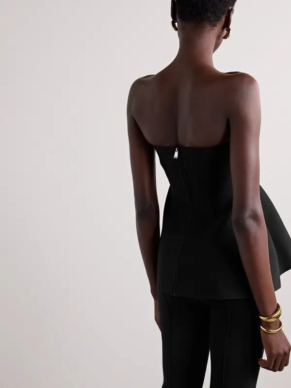 Simkhai Ioanna Knitted Strapless Top