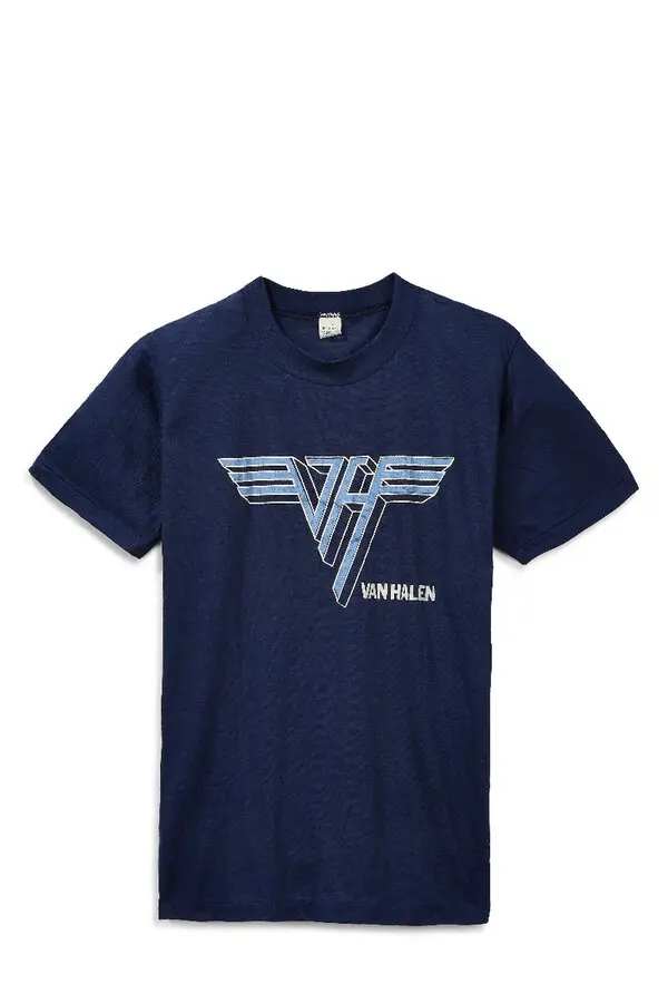 Vintage Wgaca 70s Van Halen Logo Tee