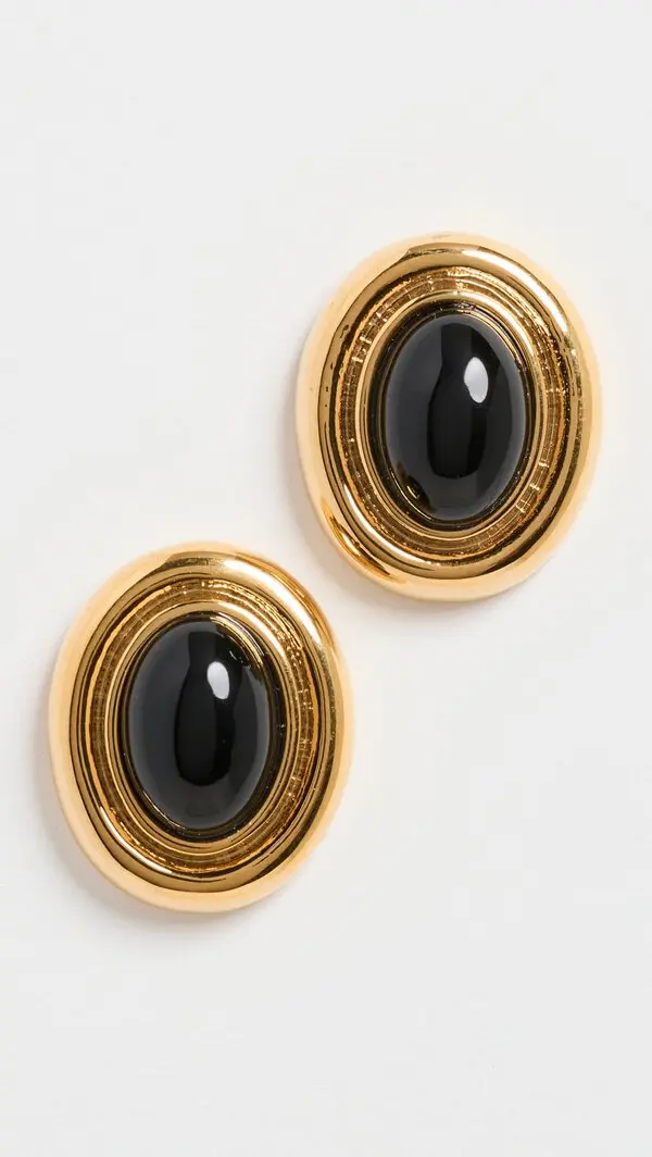 HEAVEN MAYHEM Prize Stud Earrings - Black