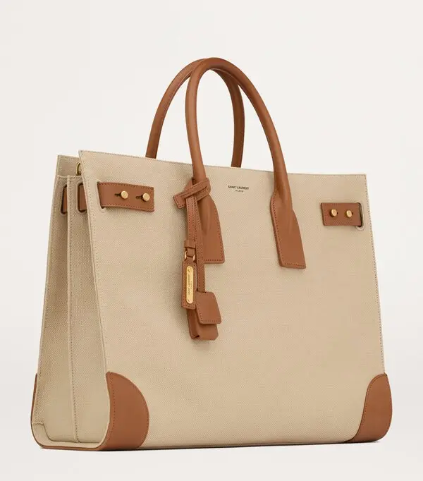 Saint Laurent Sac De Jour Tote - Nude