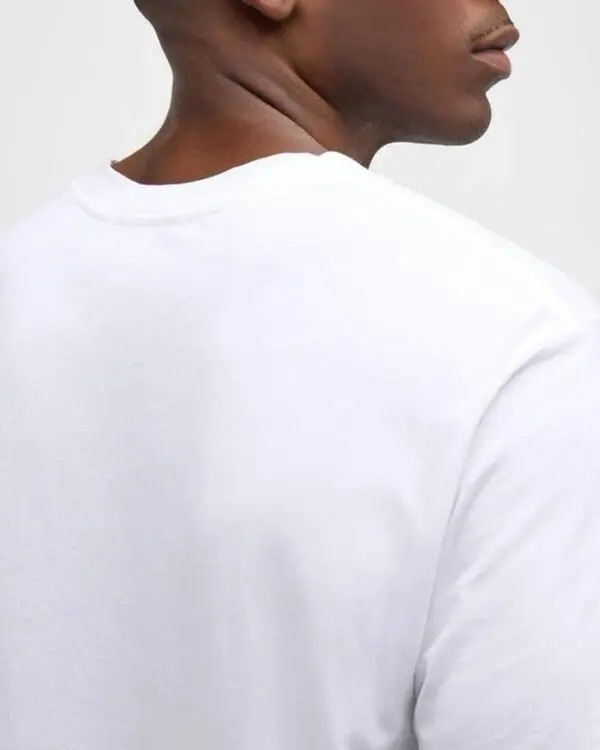 Balmain Apos;s Logo-print T-shirt - White/blk