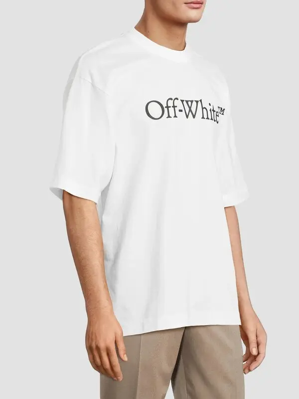 Off-White Big Bookish Skate T-shirt - White Black
